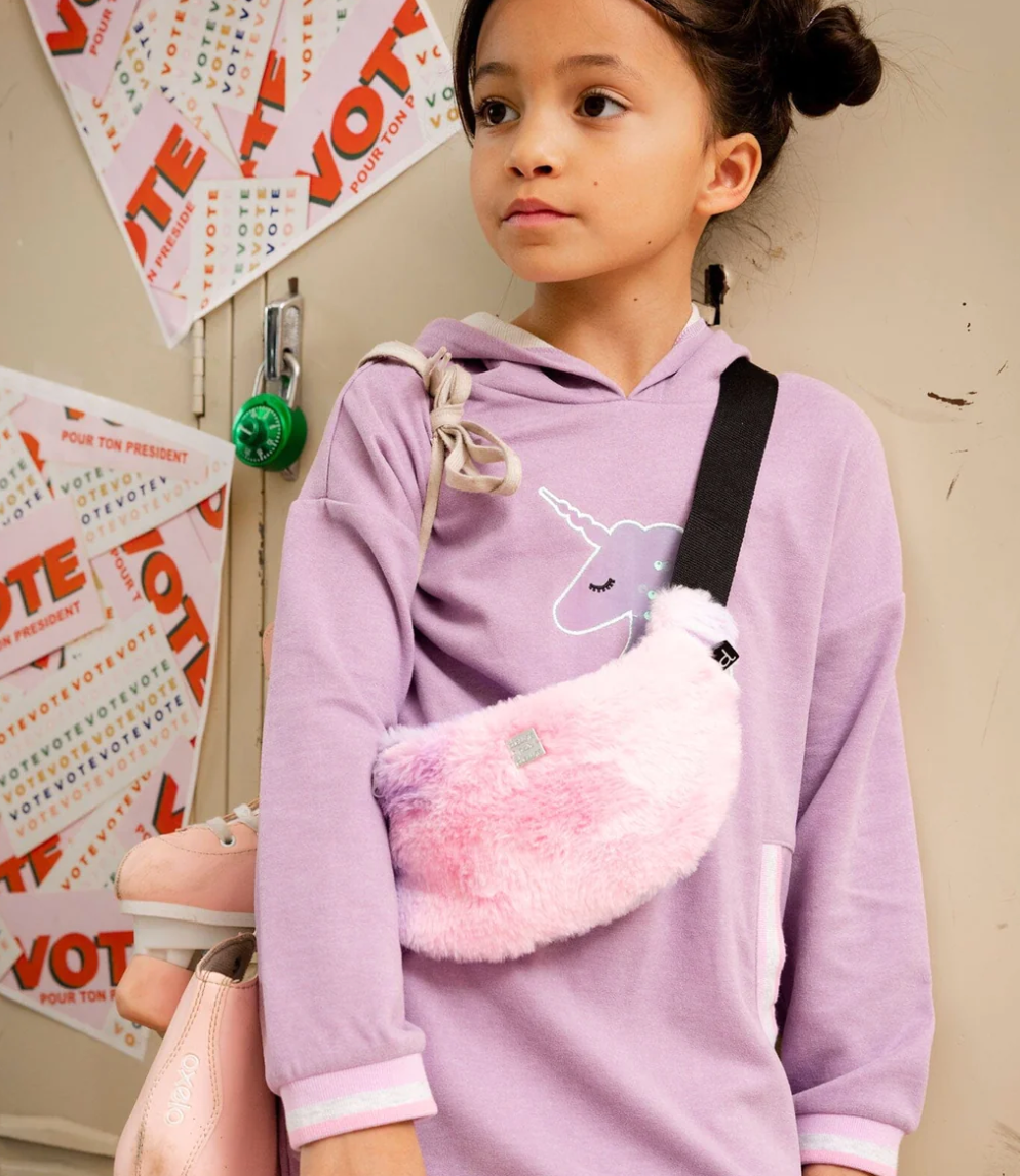 Tie-Dye Faux Fur Fanny Pack – Tootsie's Children's Boutique