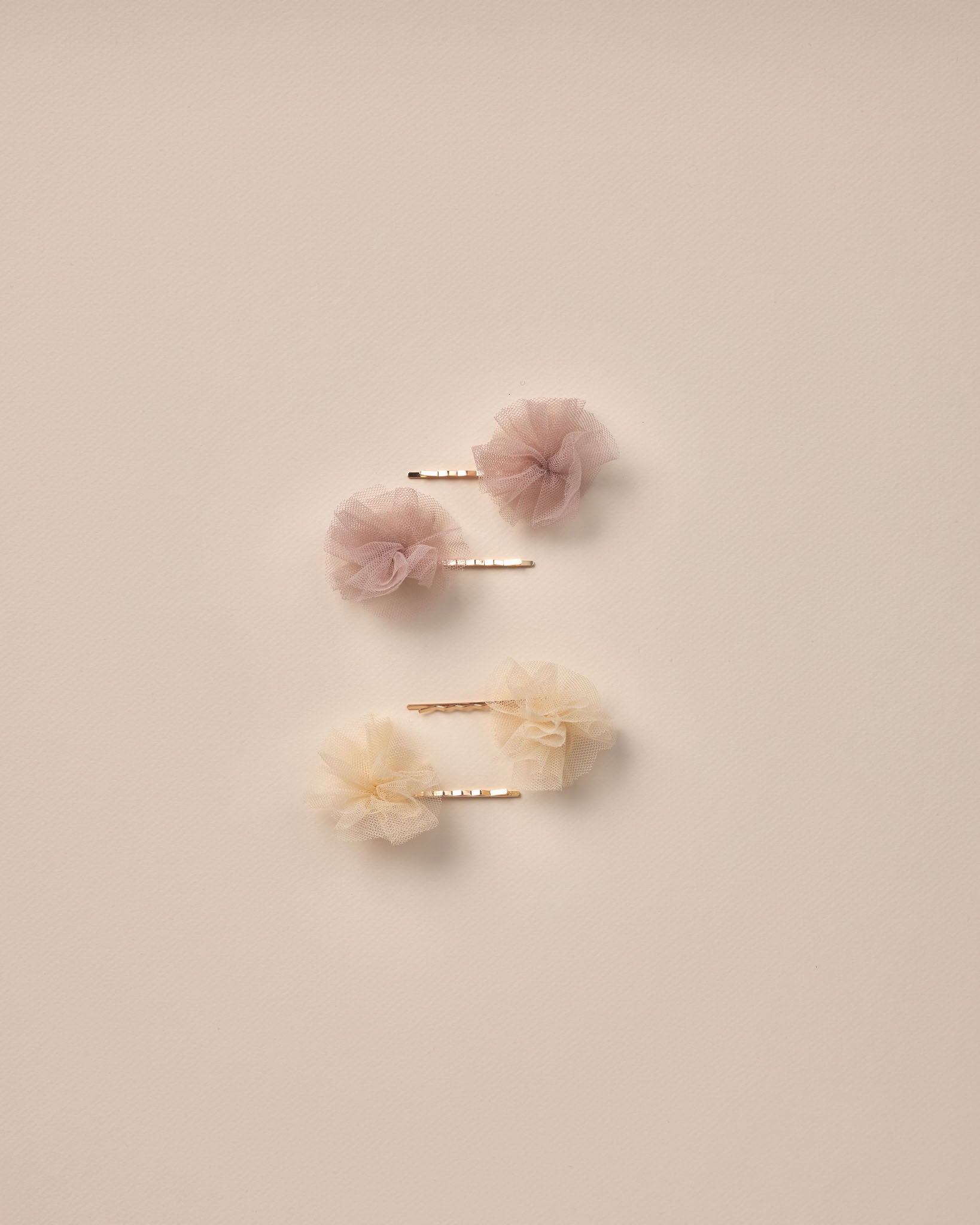 Champagne + Rose Pom Pom Pins – Tootsie's Children's Boutique