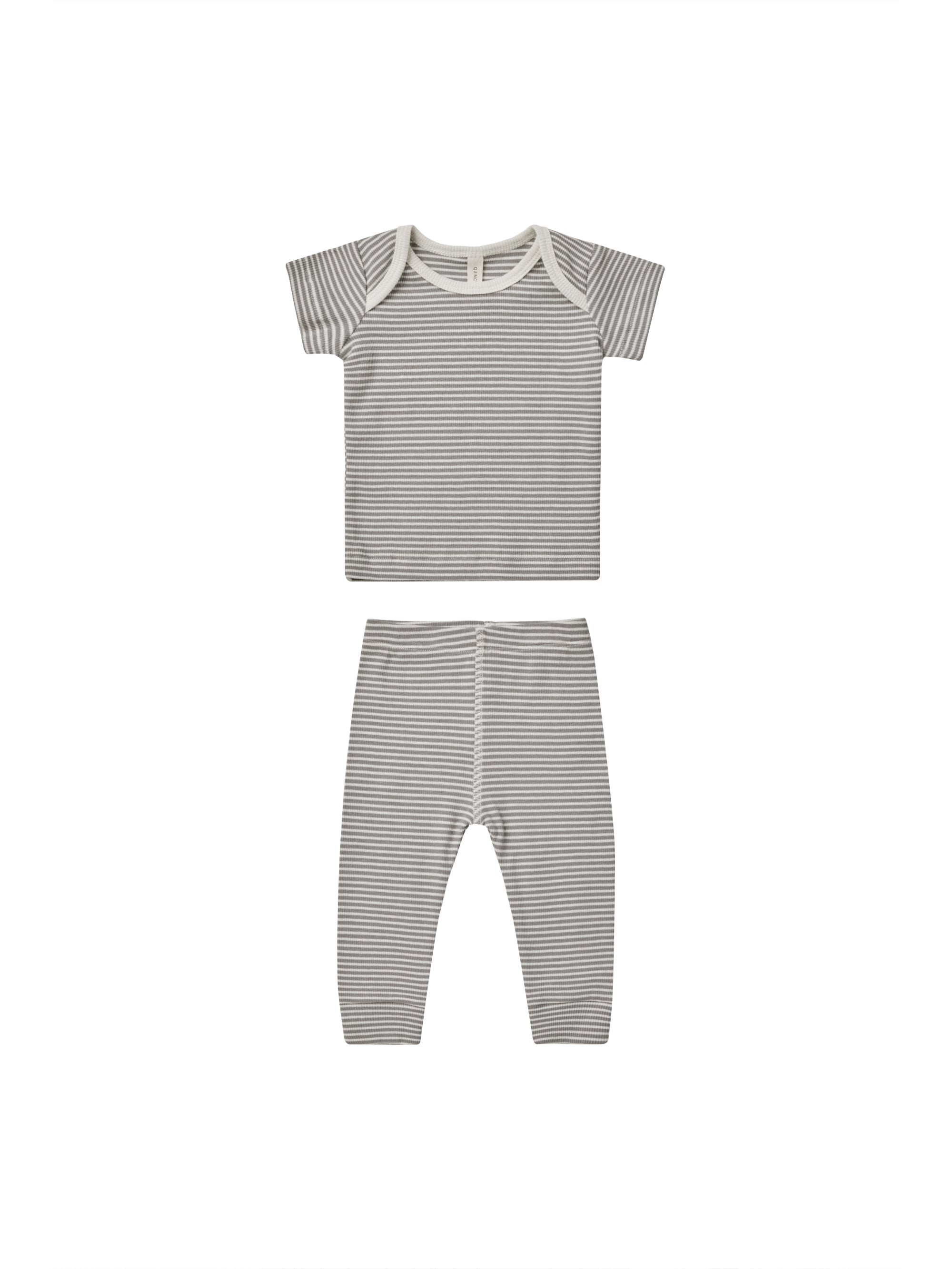 Lagoon Stripe Ribbed Set – Tootsie's Children's Boutique