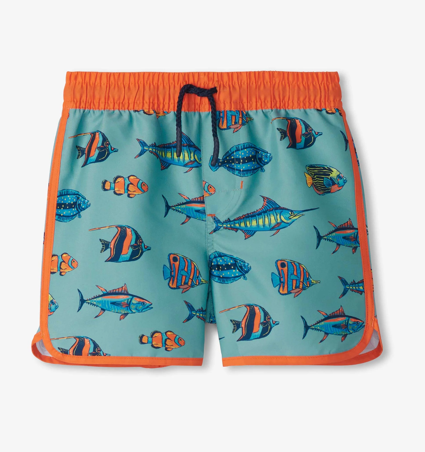 Tropical Fish Swim Trunks – Tootsie's Children's Boutique