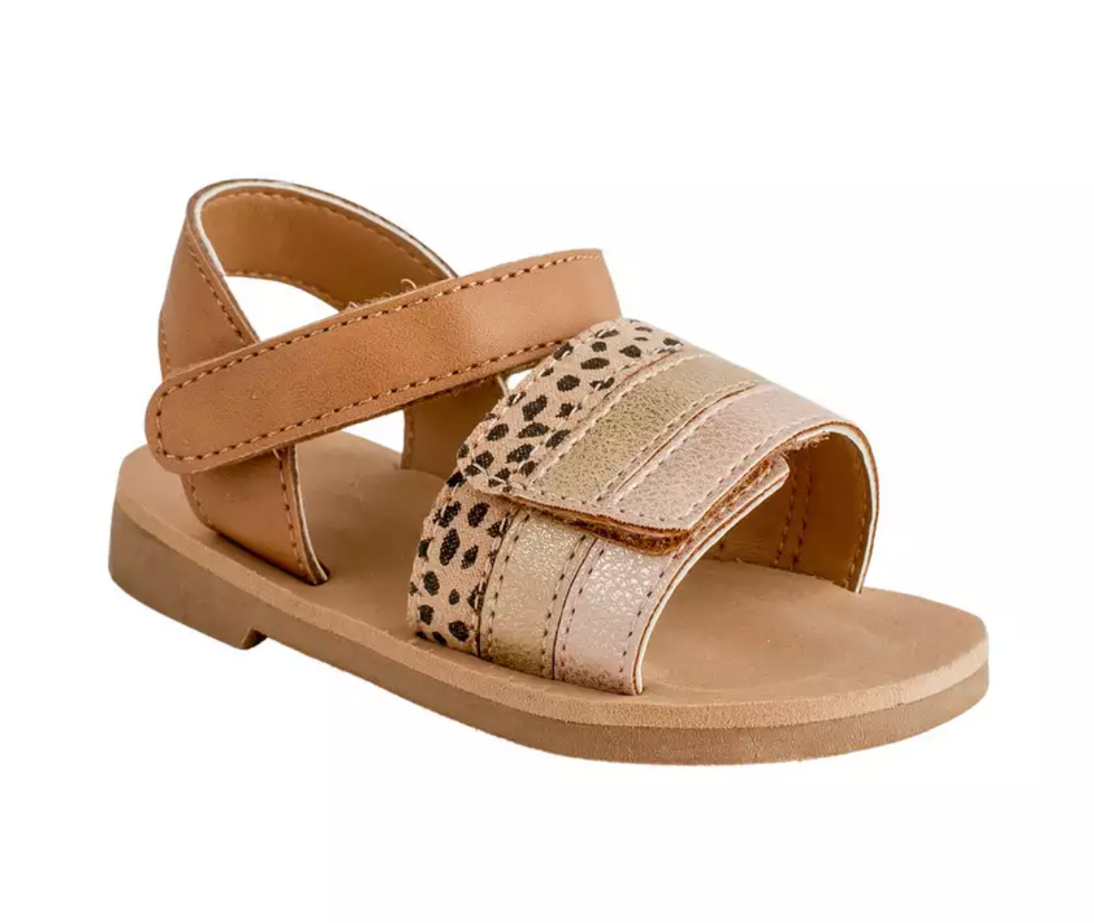 Cheetah Tri-Strap Sandal – Tootsie's Children's Boutique